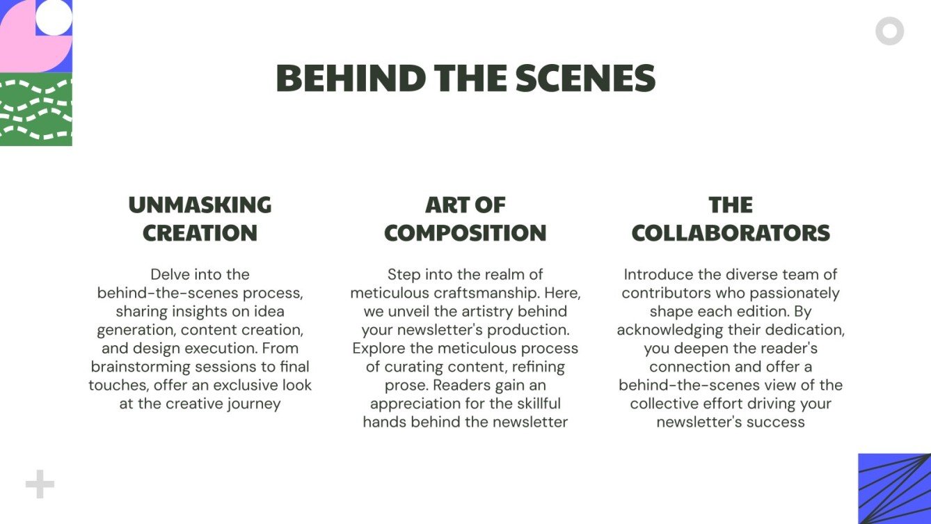 Corporate Event Invitation Newsletter Presentation