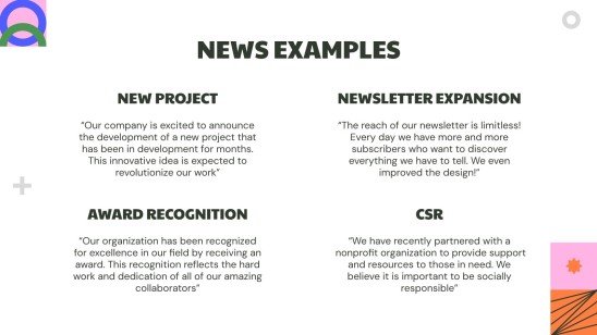 Corporate Event Invitation Newsletter Presentation