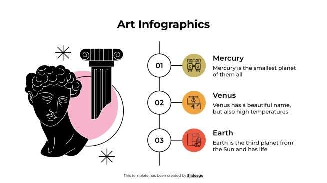 Art Infographics Template