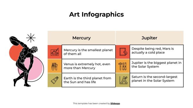Art Infographics Template