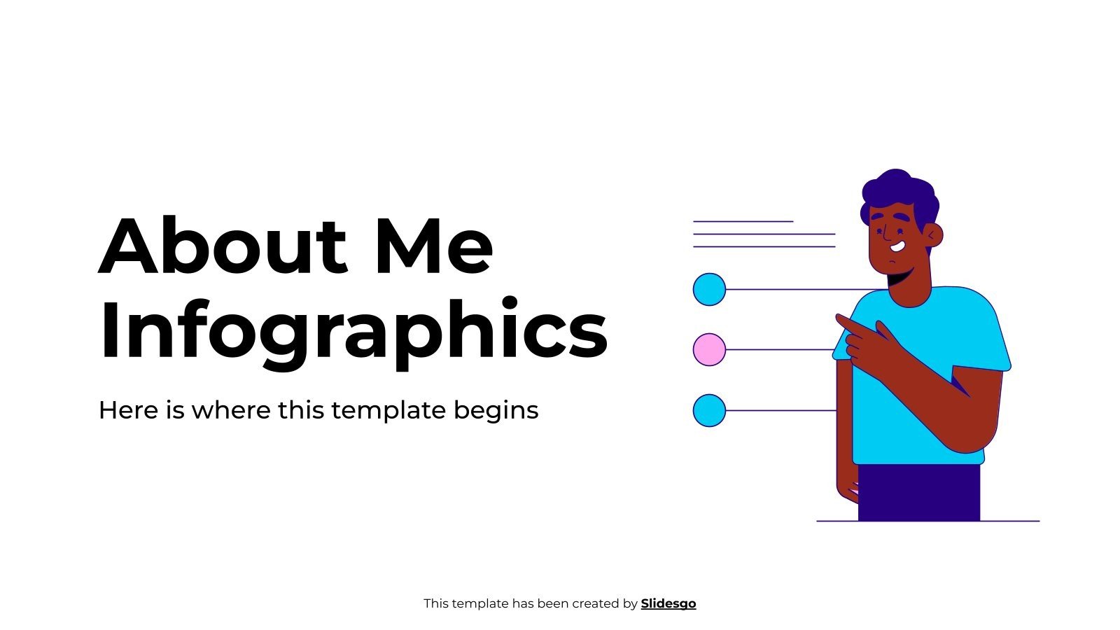 About Me Infographics Template