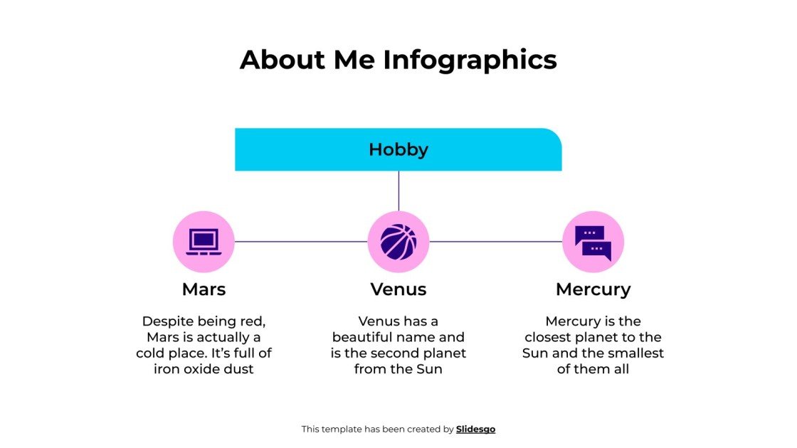 About Me Infographics Template