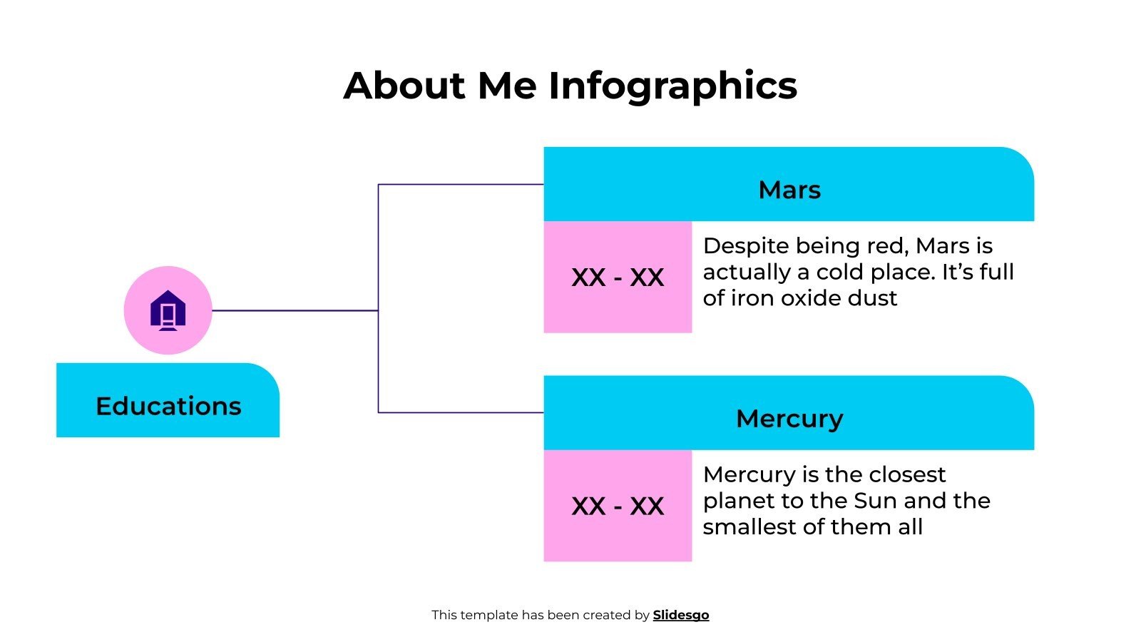 About Me Infographics Template