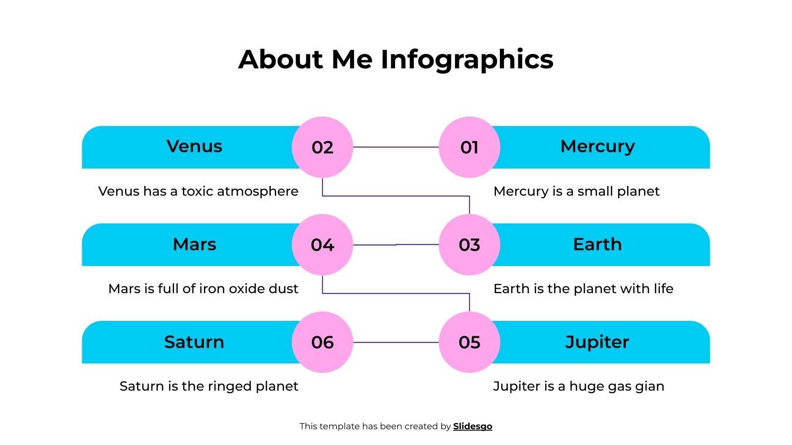 About Me Infographics Template