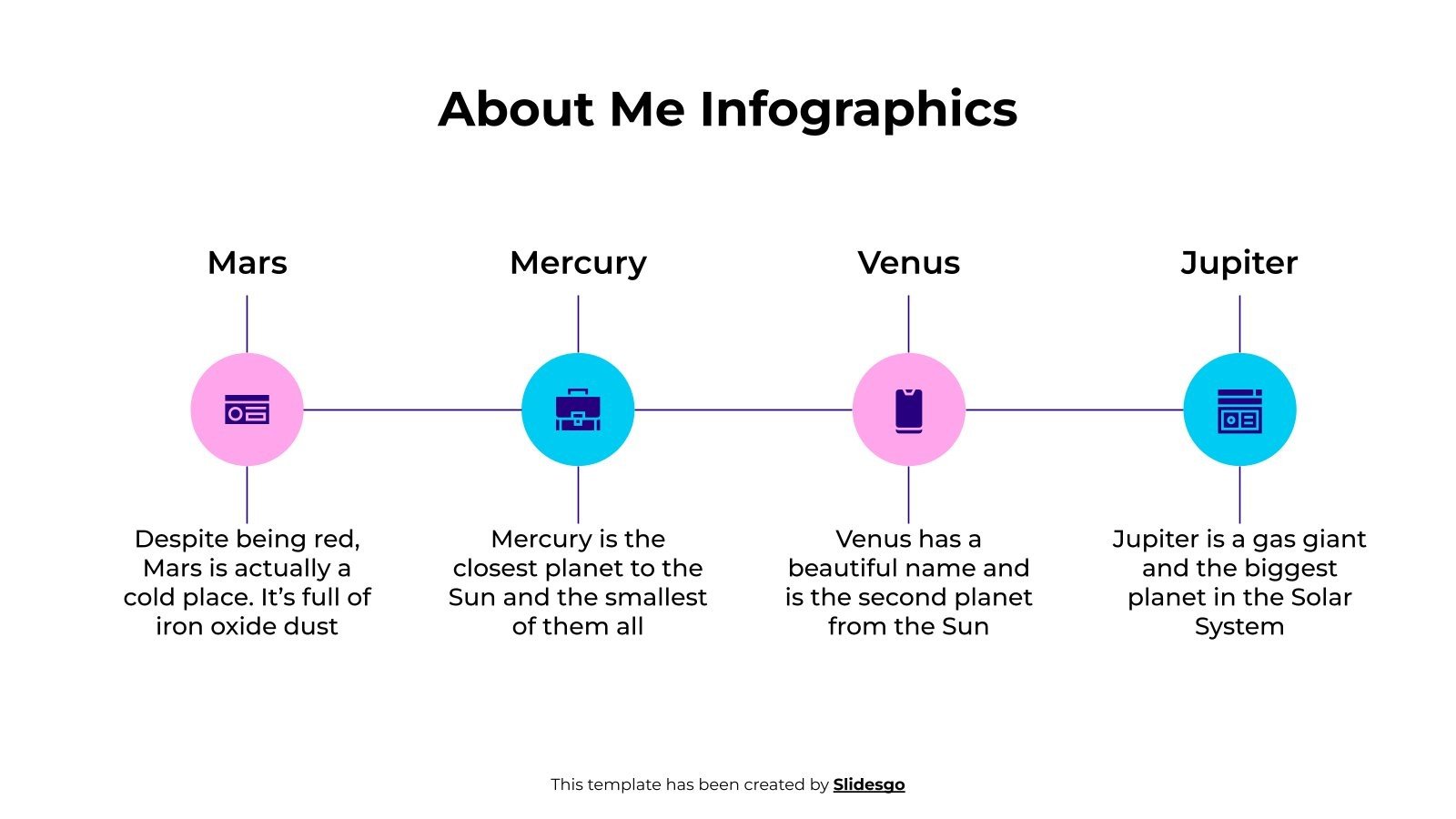 About Me Infographics Template
