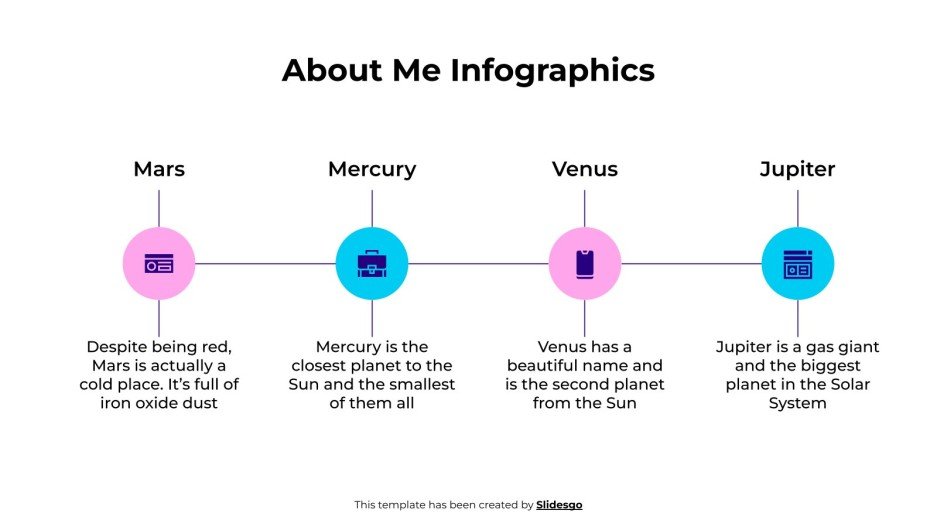 About Me Infographics Template