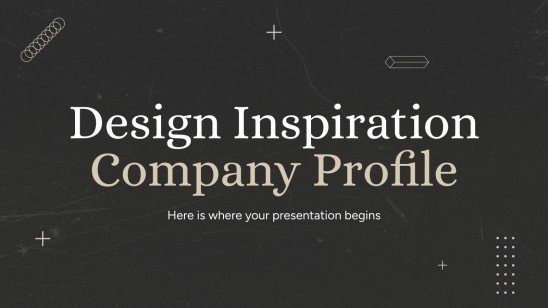 Design Inspiration Company Profile Presentation