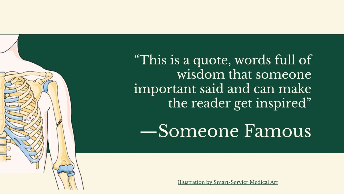 Anatomy and Functioning of the Locomotor System Presentation