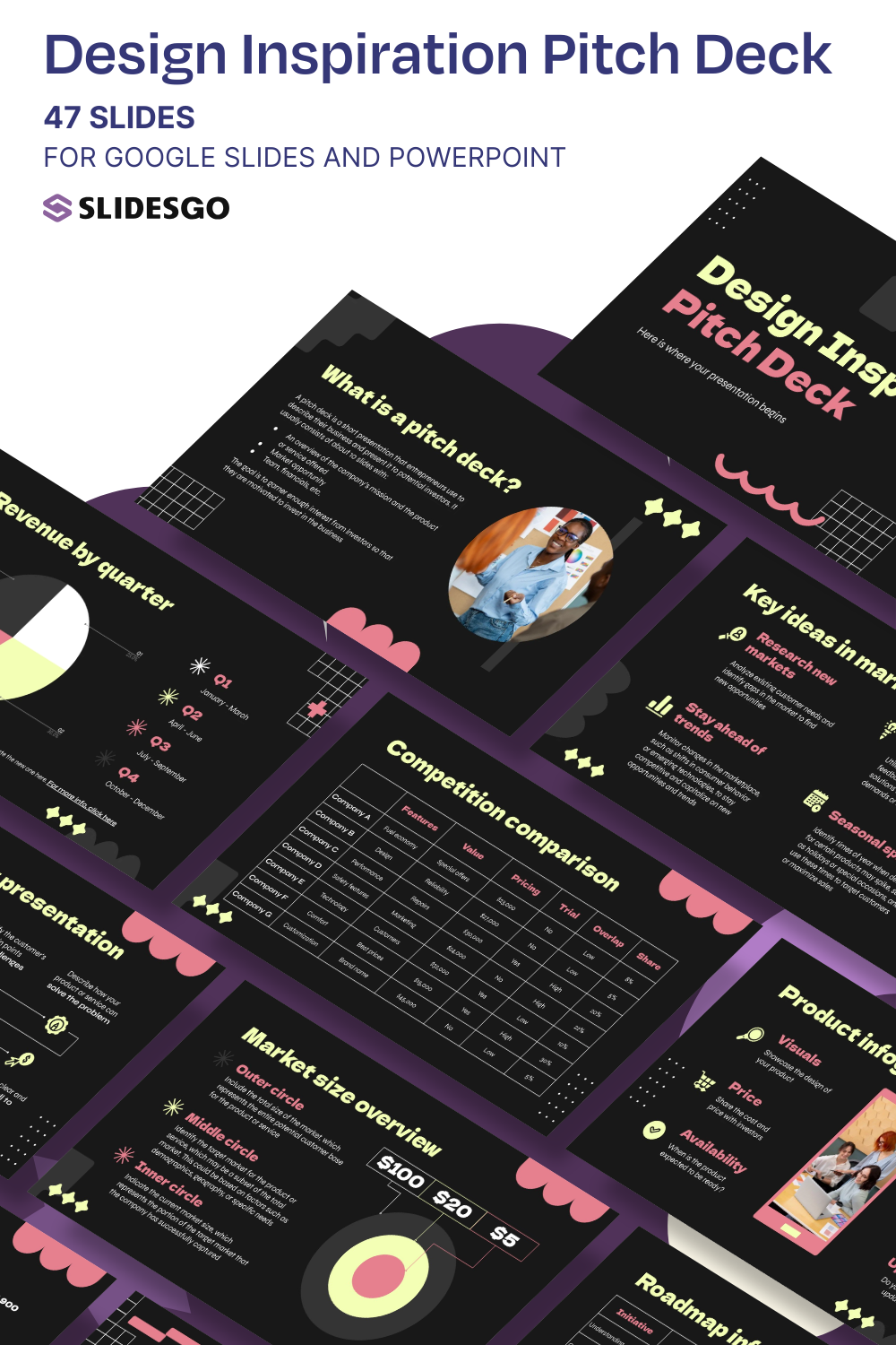 Design Inspiration Pitch Deck Presentation