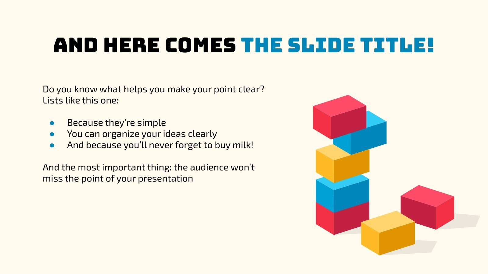 Building Blocks Day | Google Slides & PowerPoint