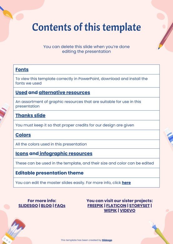 World Art Day Activities for Pre-K Presentation