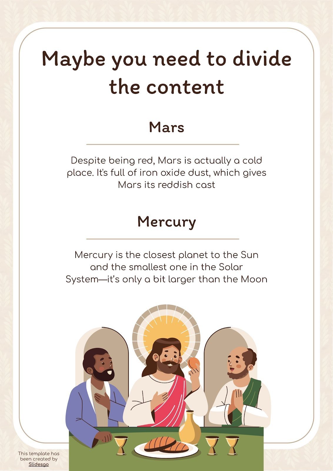 Holy Week Activities for Elementary Presentation