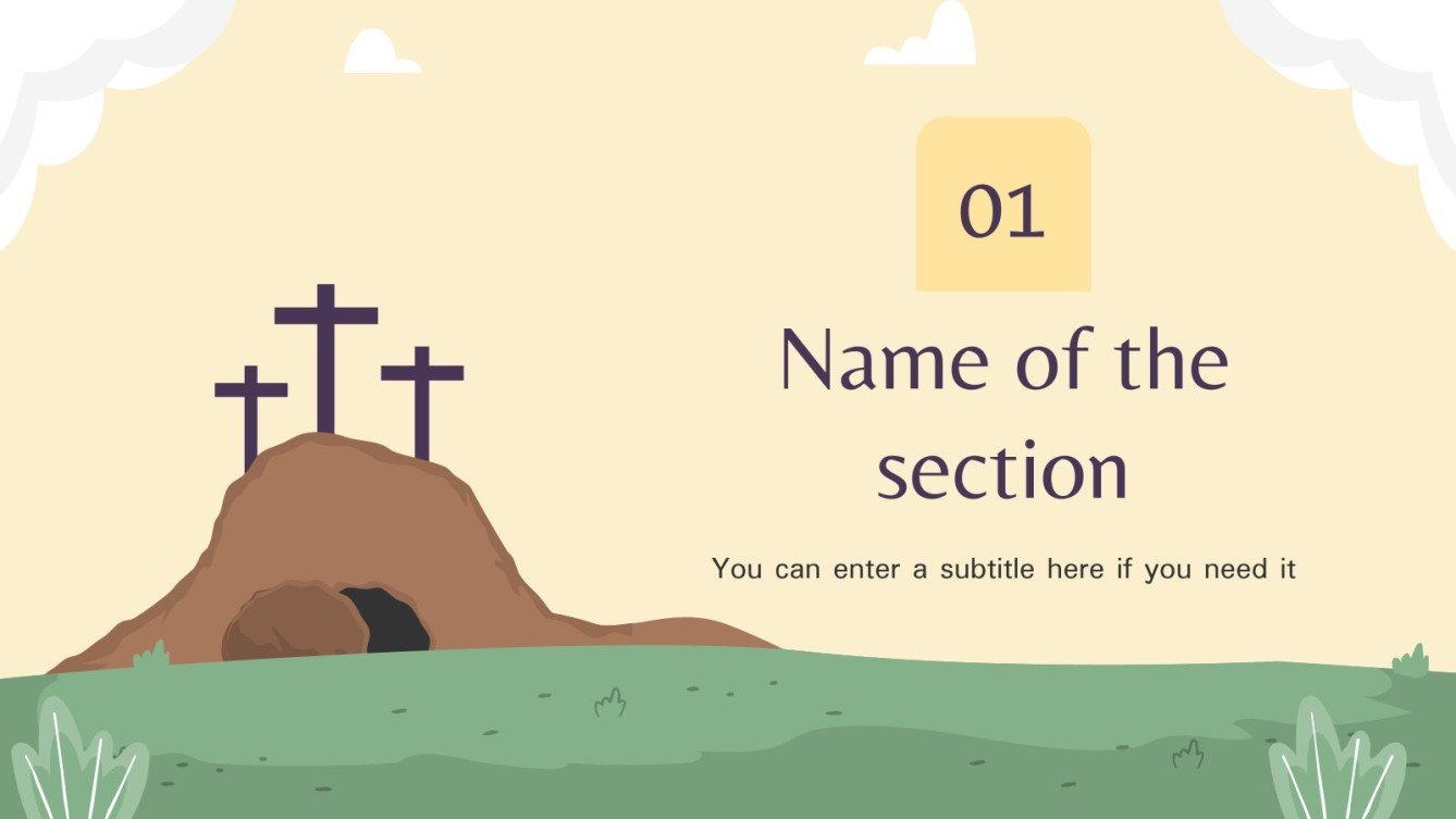 Holy Week Activities for Elementary Presentation