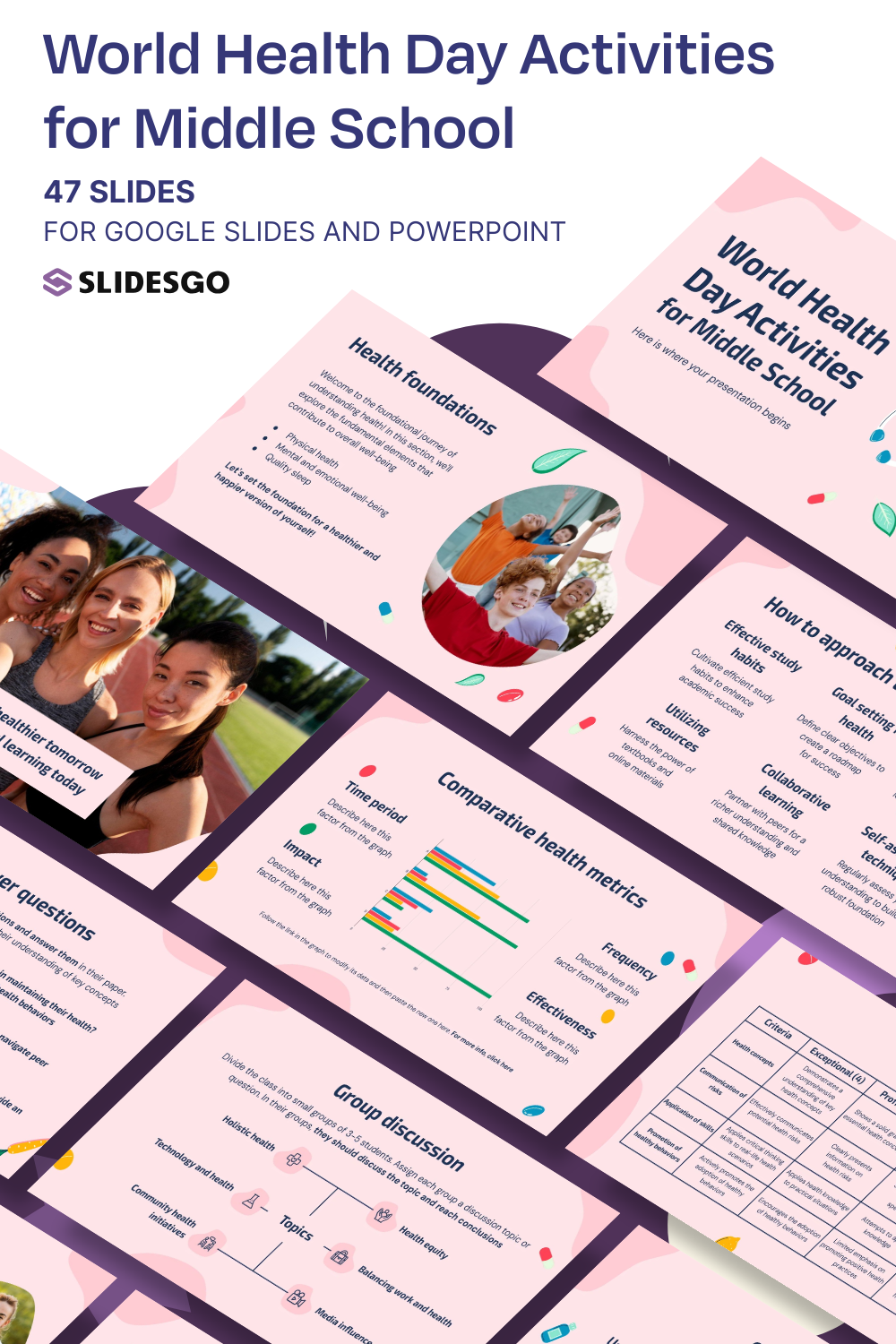 World Health Day Activities for Middle School Presentation