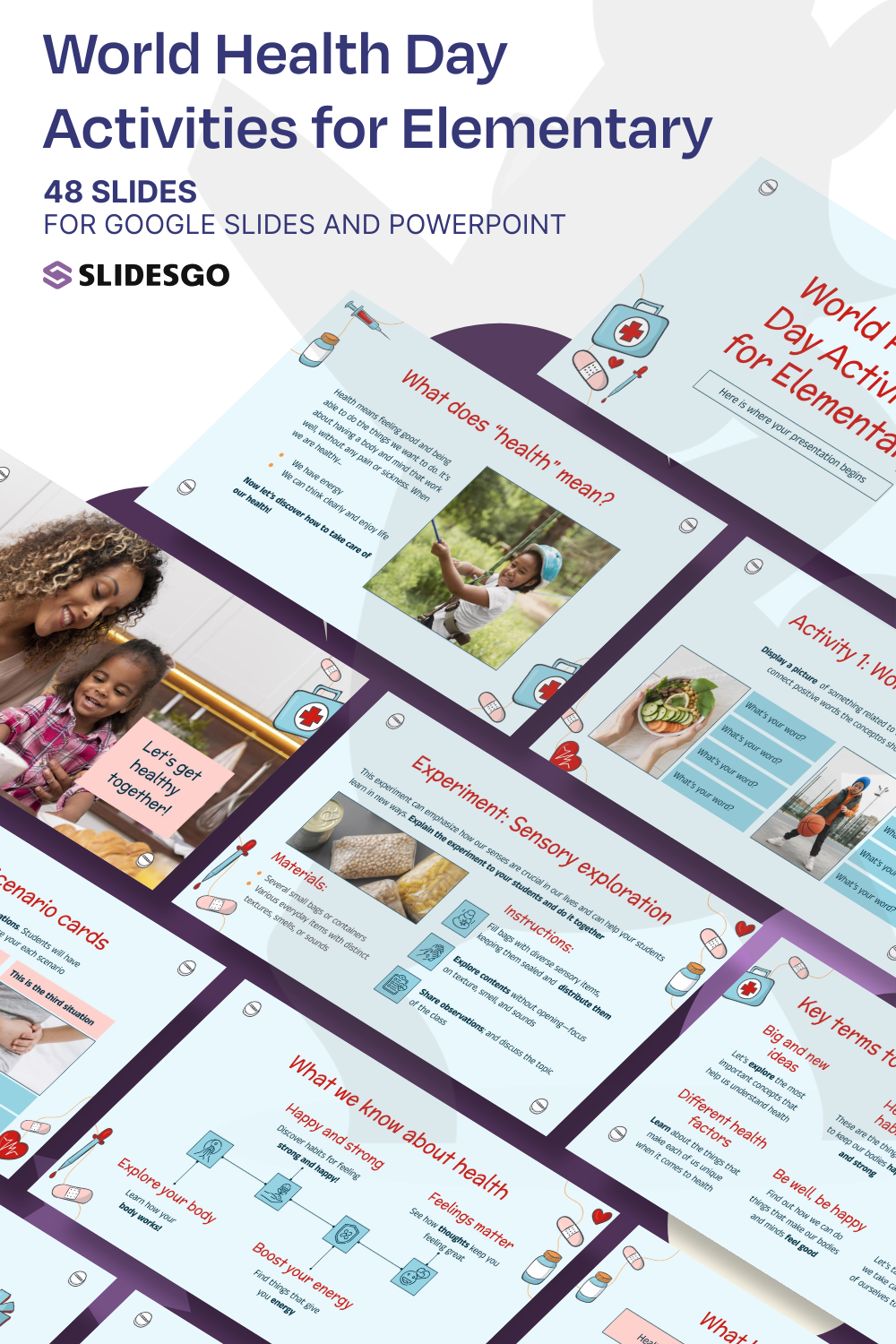 World Health Day Activities for Elementary Presentation