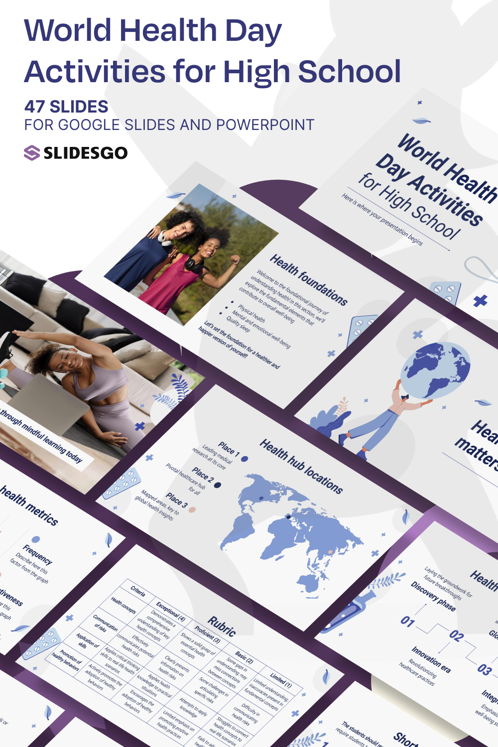 World Health Day Activities for High School Presentation