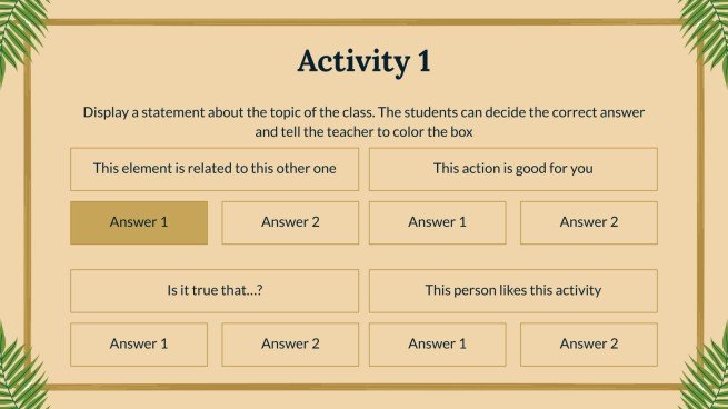 Holy Week Activities for Middle School Presentation