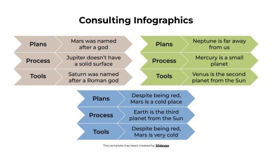 Consulting Infographics Template