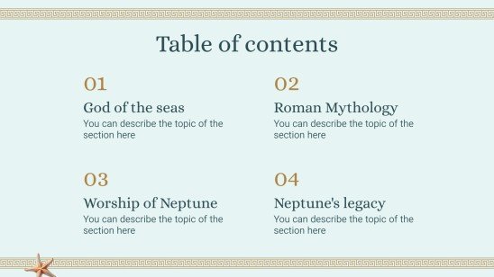 Roman God: Neptune Presentation