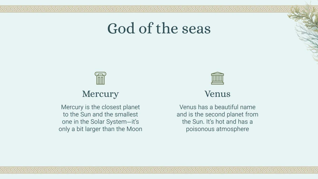 Roman God: Neptune Presentation