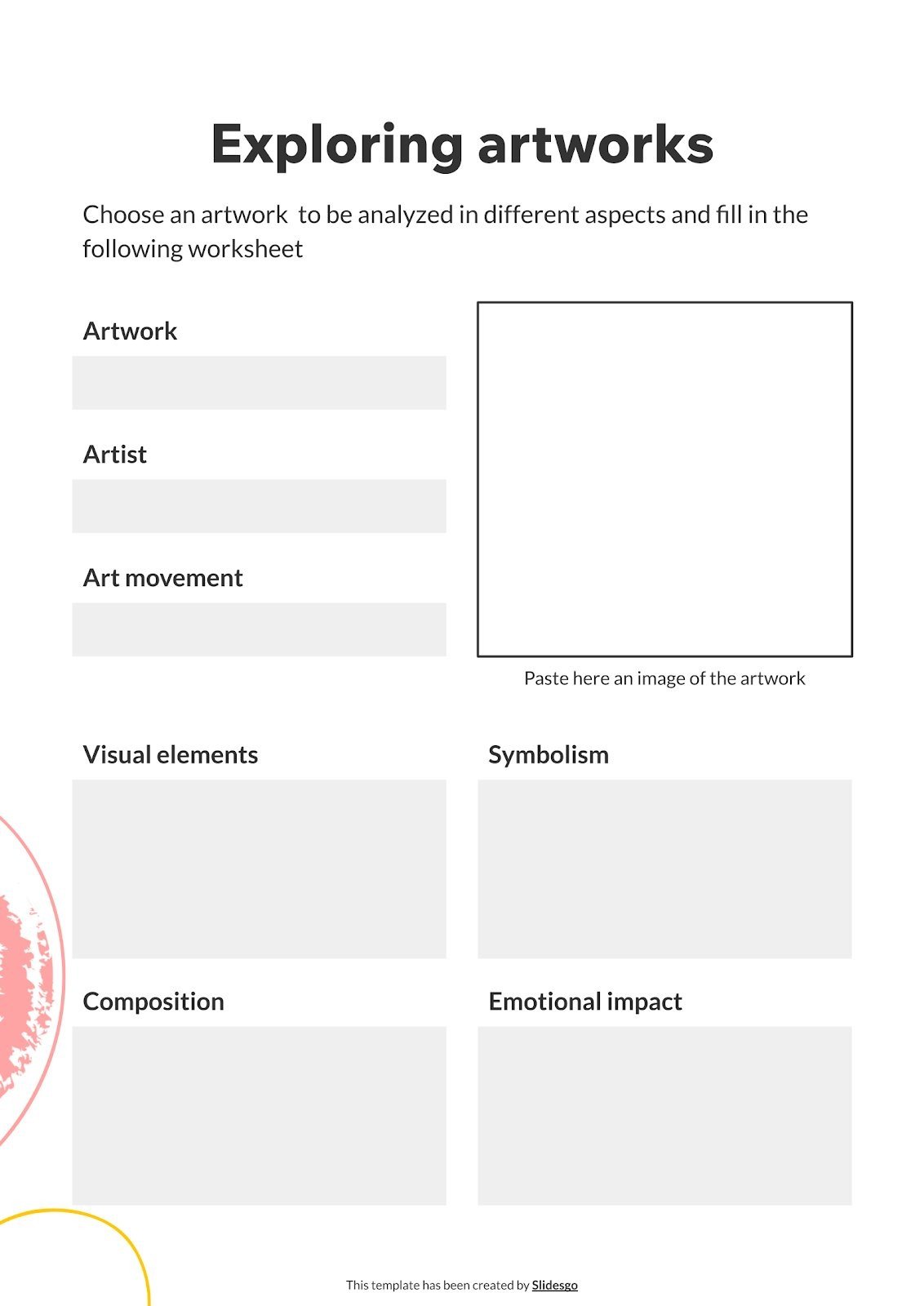 World Art Day Activities for Middle School Presentation