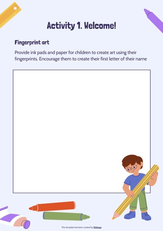 World Art Day Activities for Pre-K Presentation