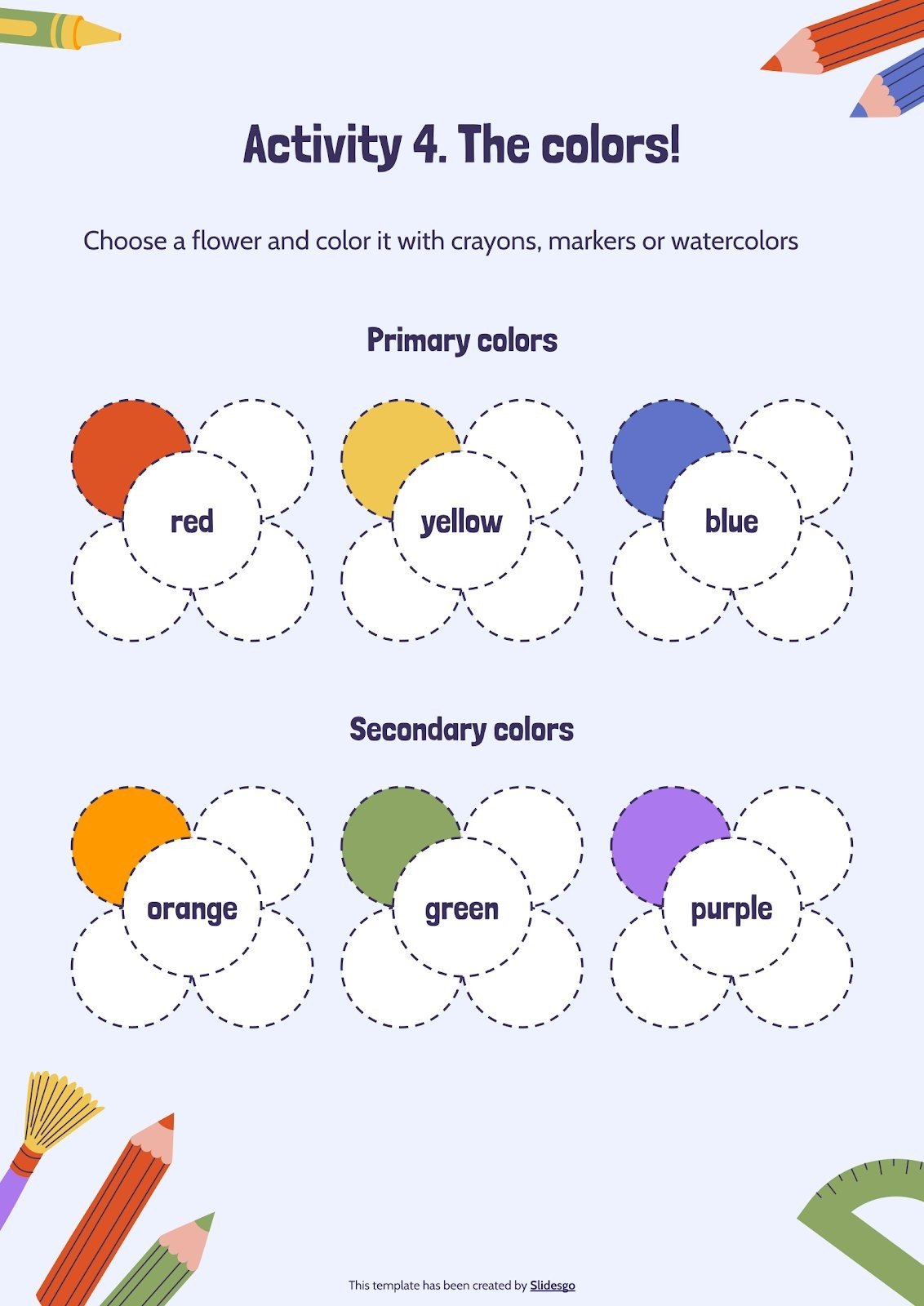 World Art Day Activities for Pre-K Presentation