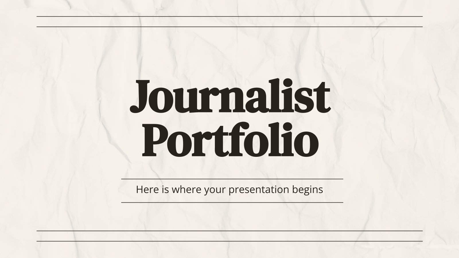 Free Google Slides & PowerPoint Journal templates