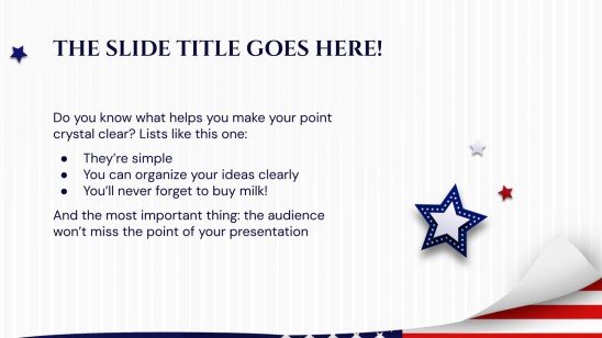 Présentation des présidents américains