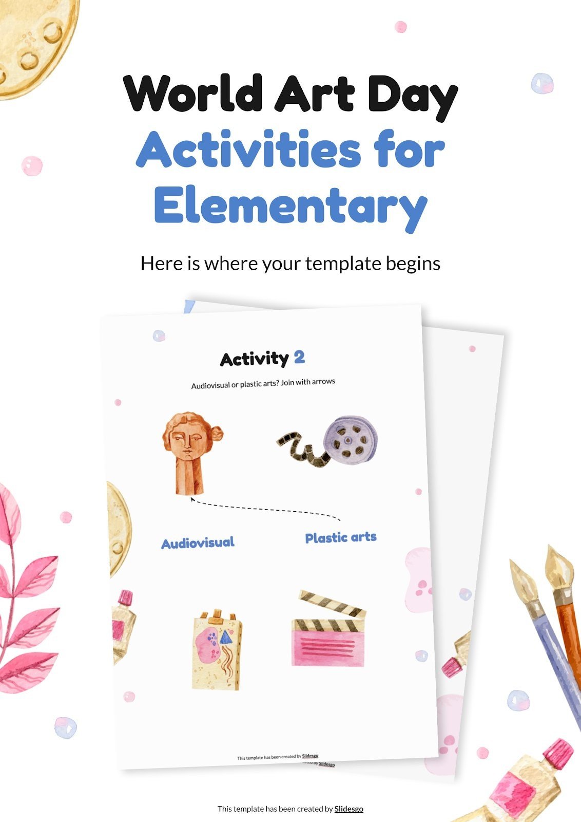 World Art Day Activities for Elementary Presentation