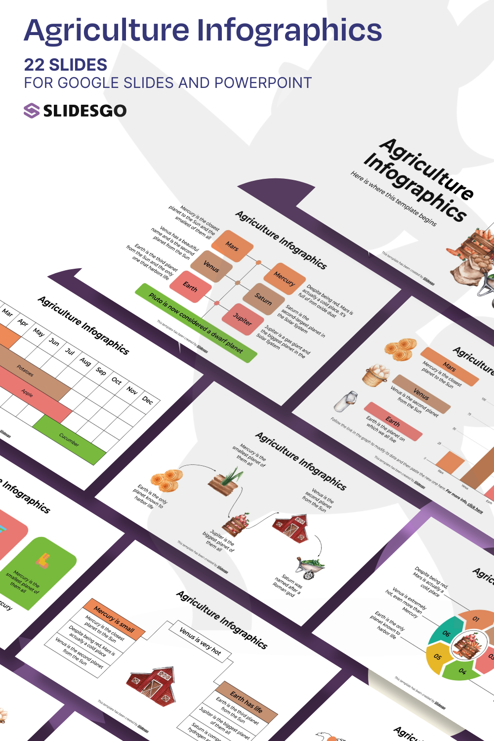 Agriculture Infographics Template
