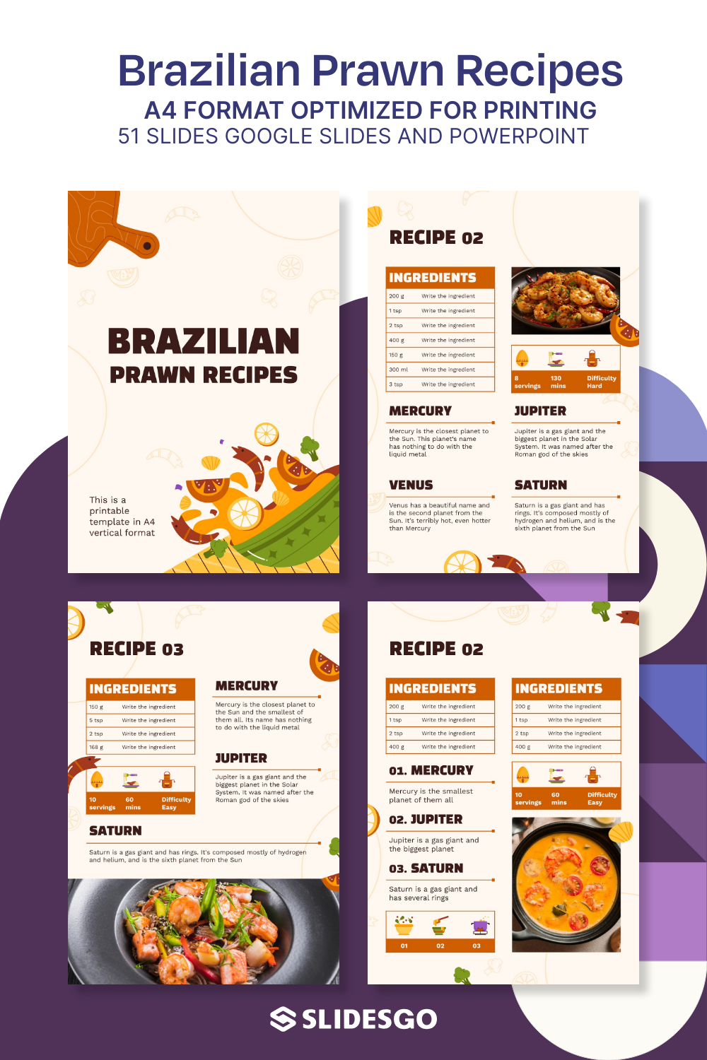 Brazilian Prawn Recipes Presentation