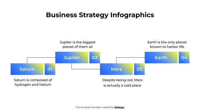 Professional Business Strategy Infographic Template