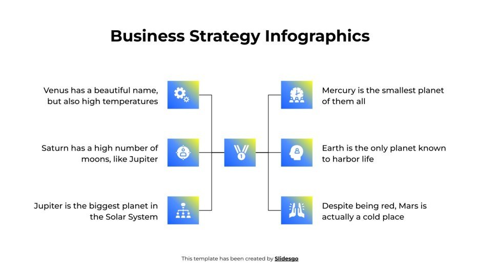 Professional Business Strategy Infographic Template