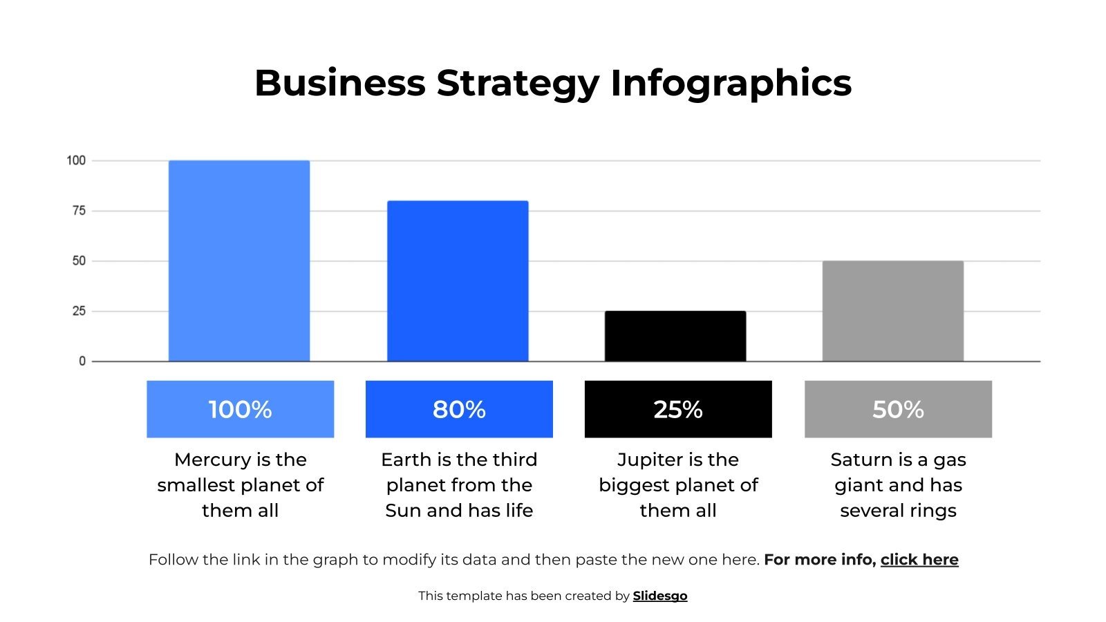 Professional Business Strategy Infographic Template