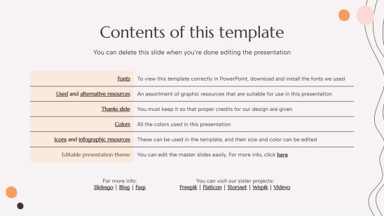Minimalist Graphic Organizer Presentation