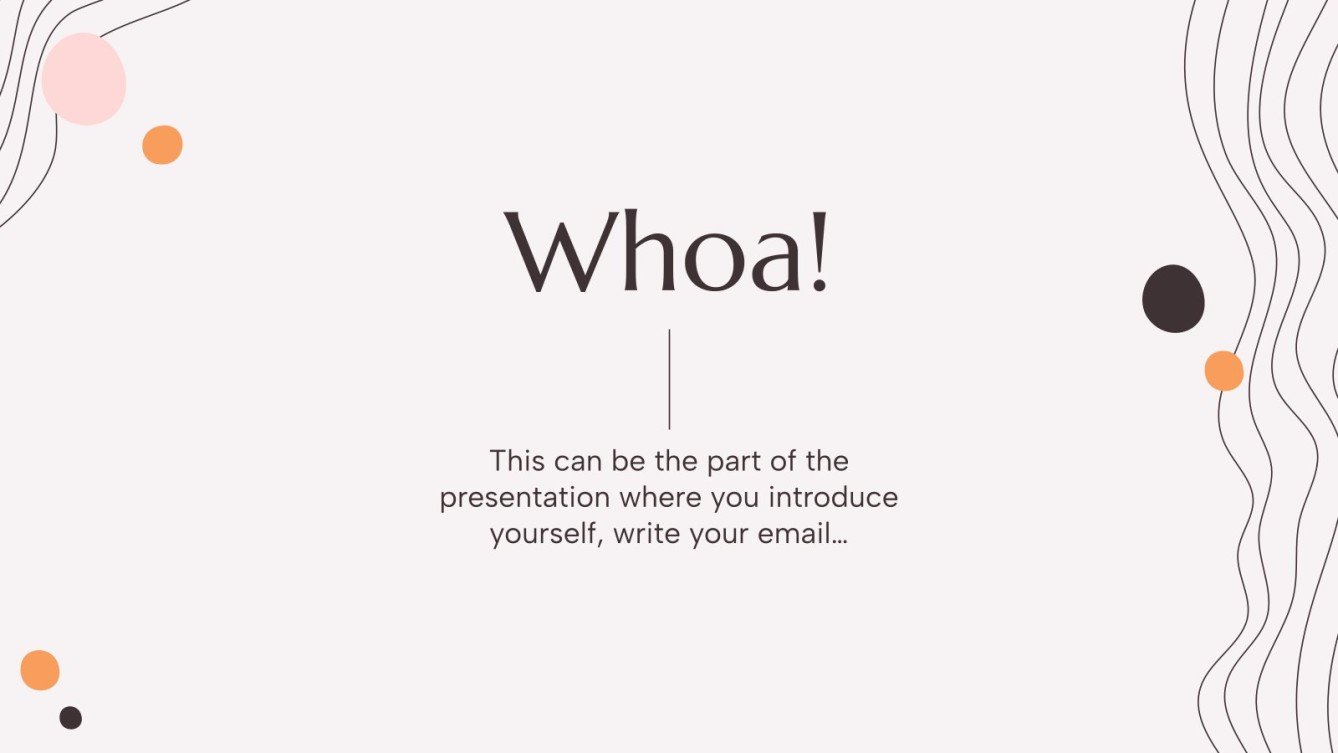 Minimalist Graphic Organizer Presentation