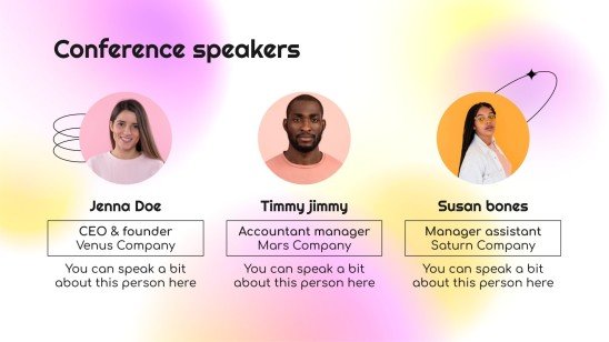 Creative Conference Style Presentation