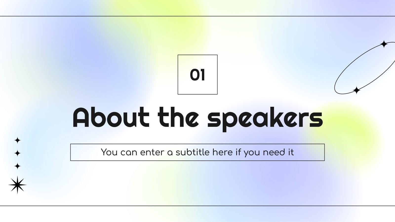 Creative Conference Style Presentation