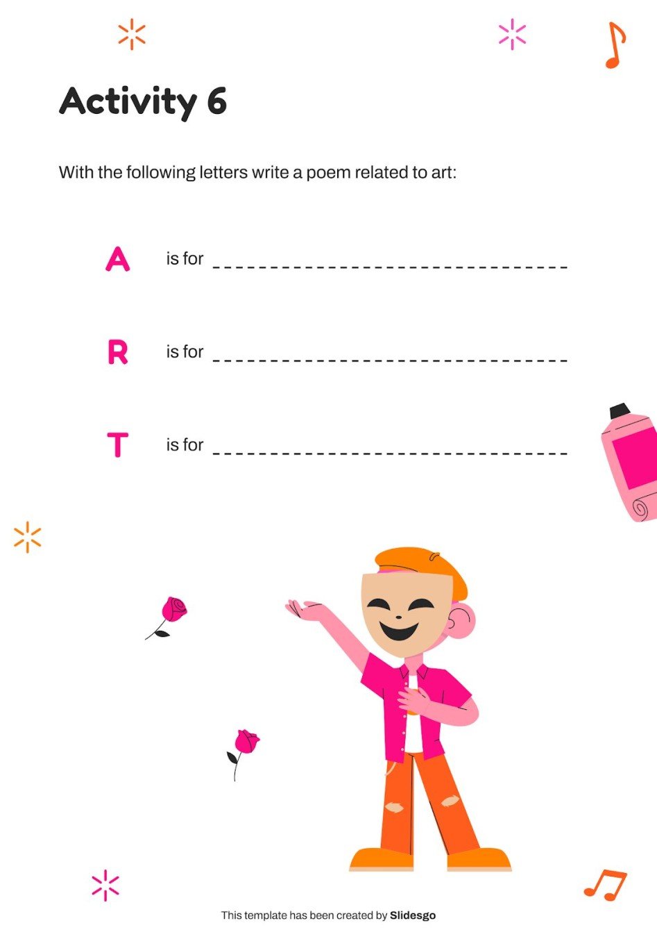 World Art Day Activities for Elementary Presentation