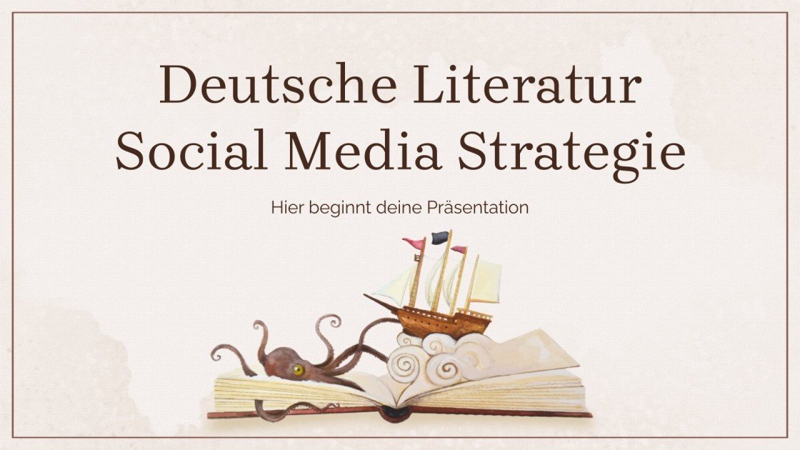 Free Google Slides & PowerPoint templates in German