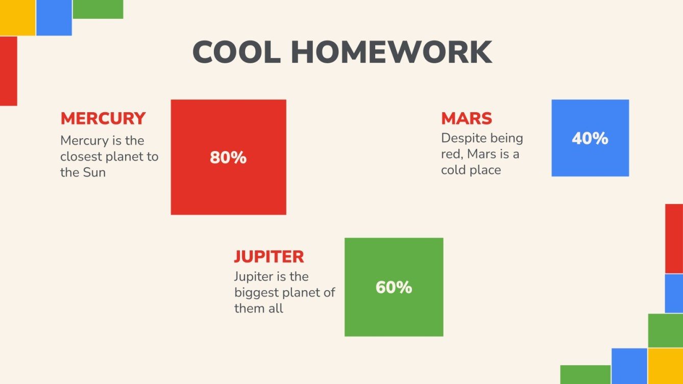Cool Homework Infographics