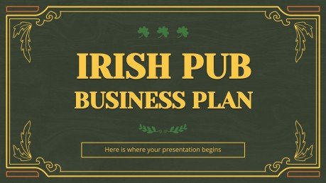 Irish Pub Business Plan Presentation