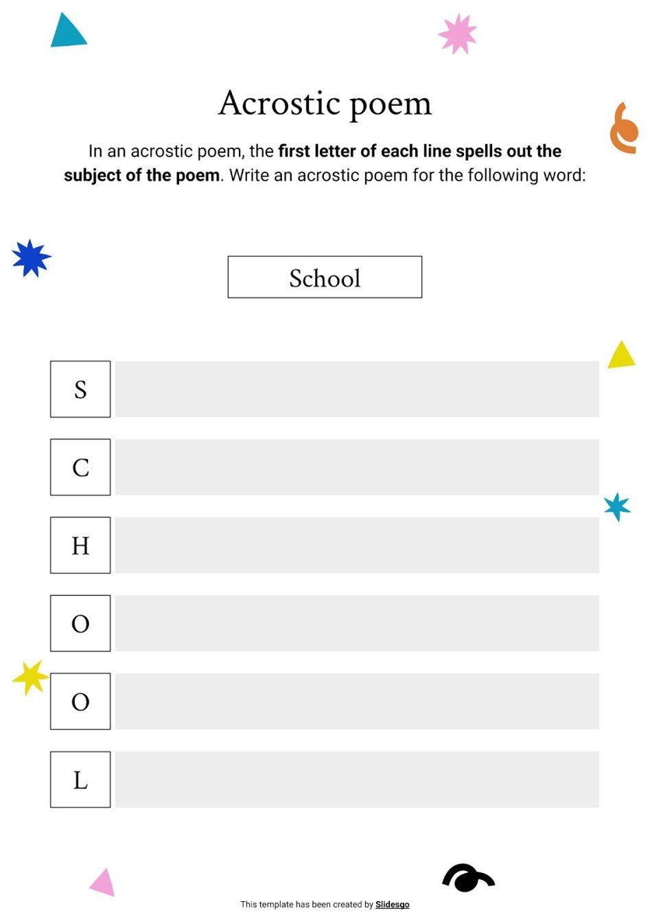 Middle School Activities to Celebrate National Poetry Month