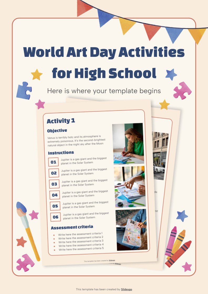 Free Art Google Slides themes and PowerPoint templates