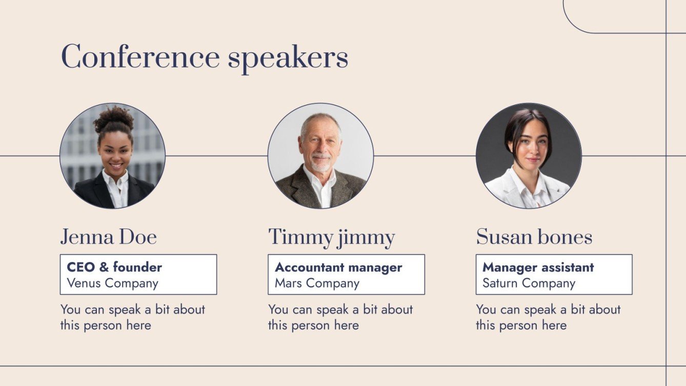 Geometric Conference Style Presentation Presentation