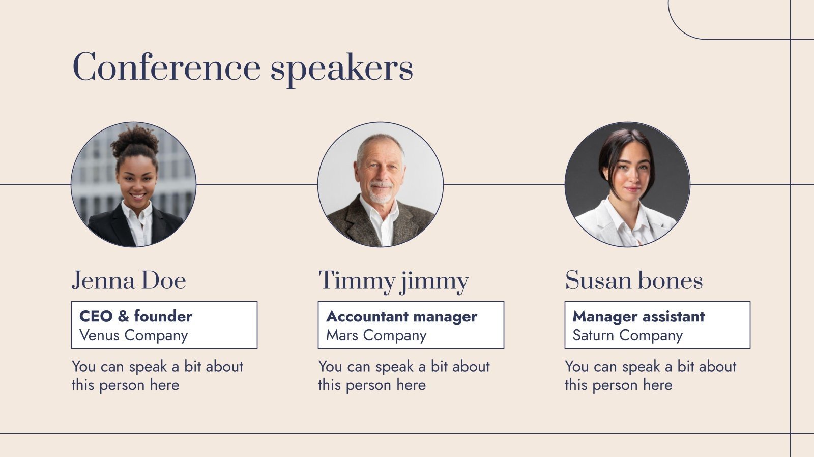 Geometric Conference Style Presentation Presentation