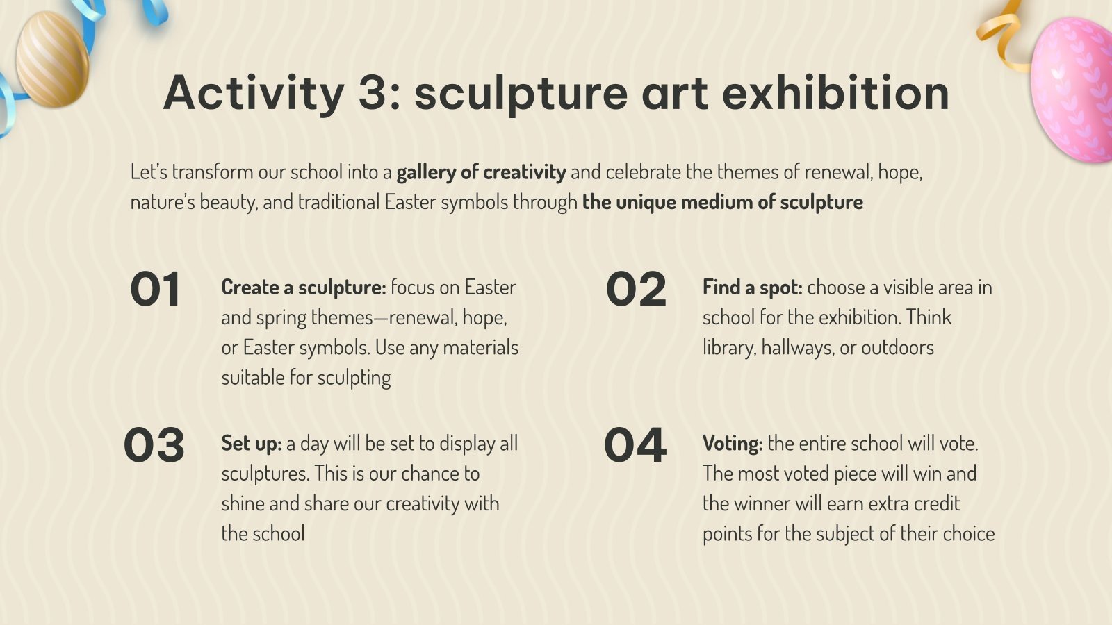 Actividades de bachillerato para celebrar la Pascua