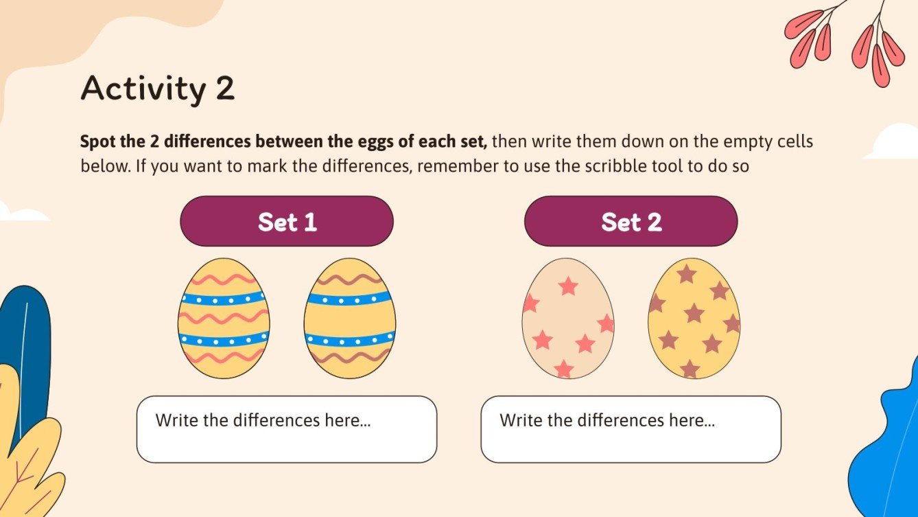 Elementary Activities to Celebrate Easter Presentation