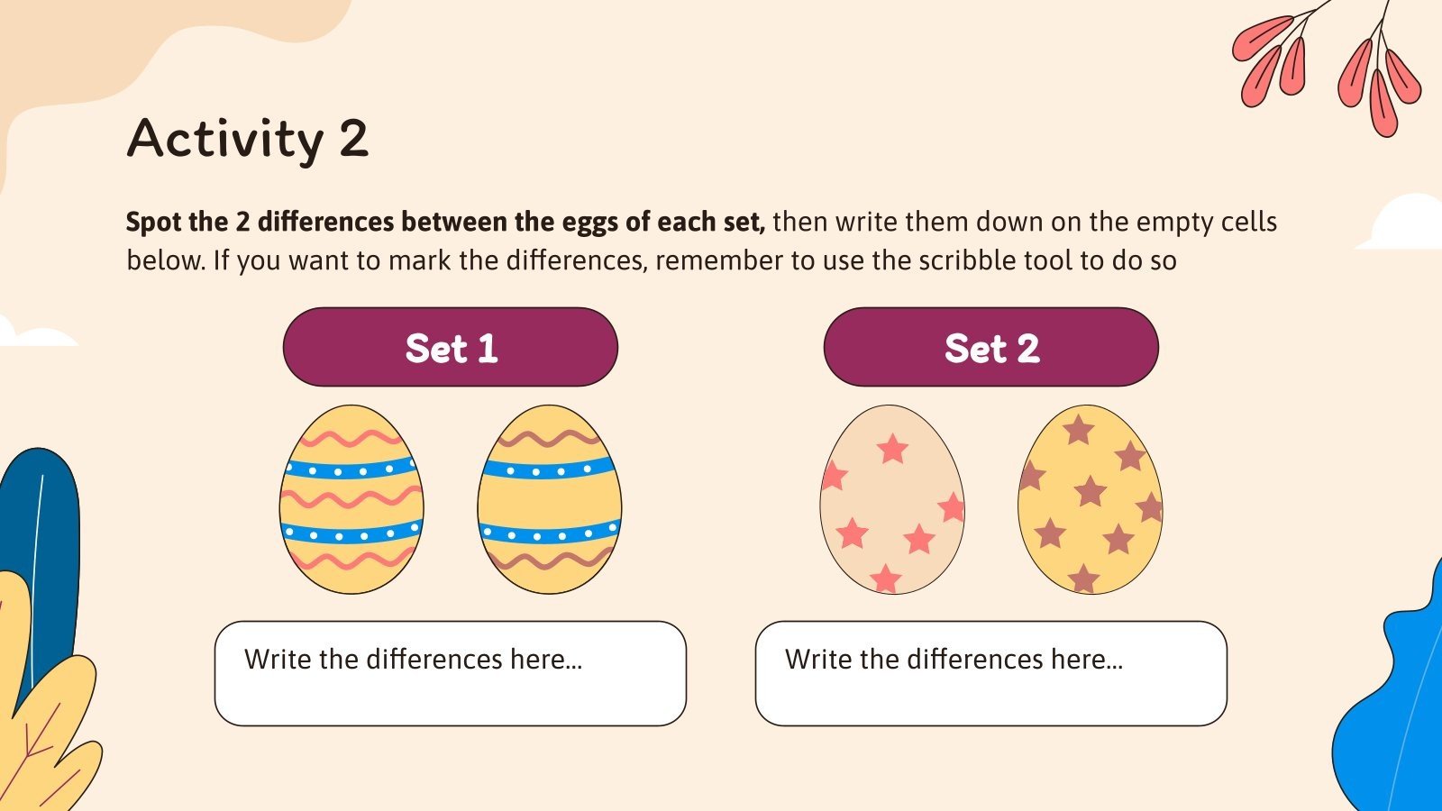 Elementary Activities to Celebrate Easter Presentation